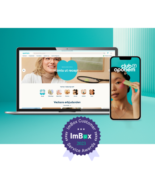 ImBox Award Insight Apohem | Vinnare av ImBox kundservicepris | ImBox
