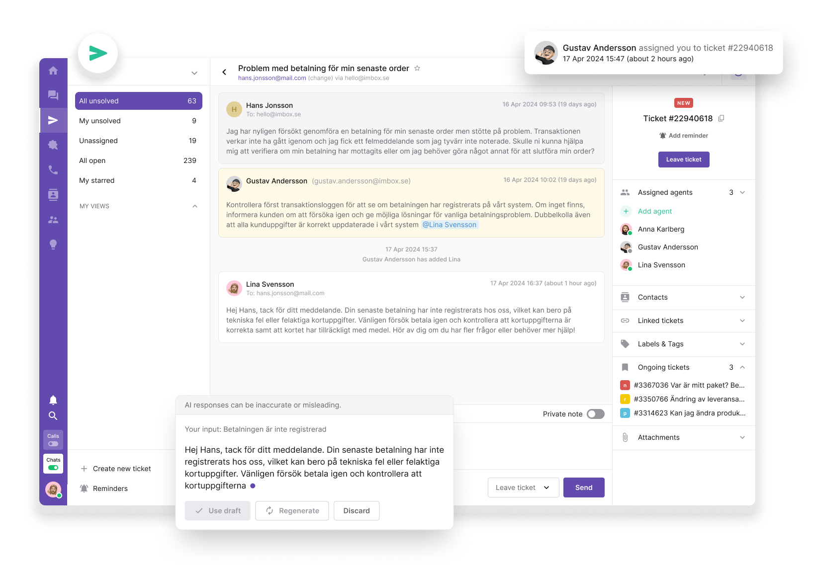 Efficient Ticketing System | Streamline Your Customer Support | ImBox