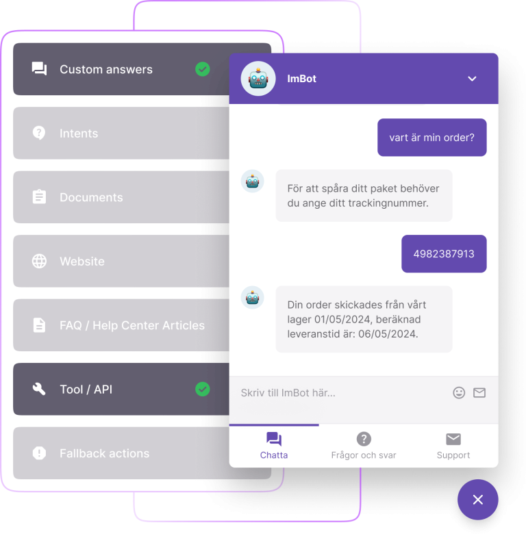 AI Chatbot-plattform för automatiserad Kundservice | ImBox | ImBox